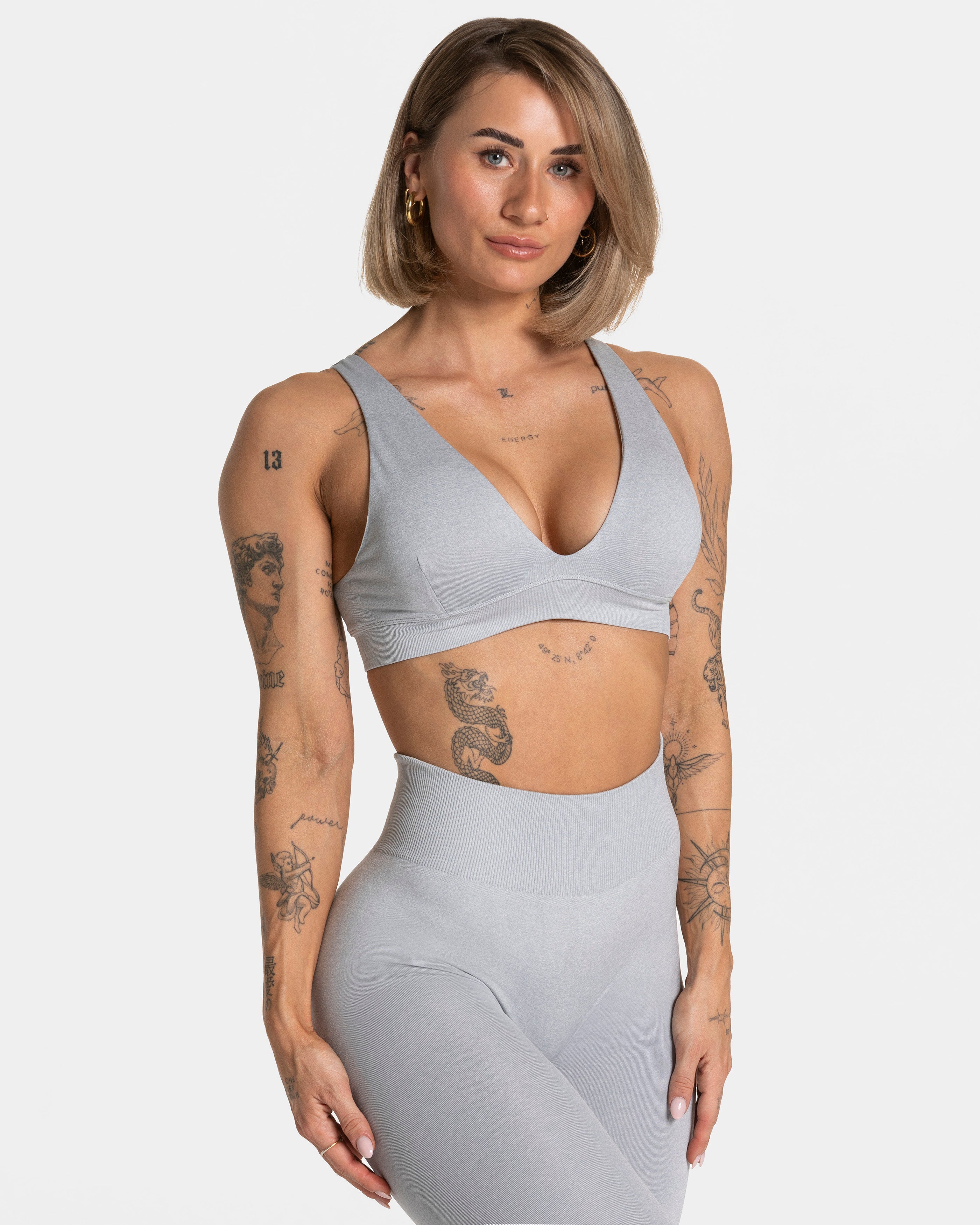 Timeless Pro Triangle Bra ‘Light Grey’